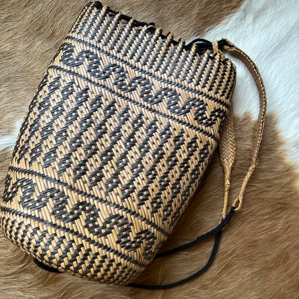 Basket Backpack - Etsy