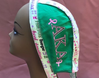 Breast Cancer Do Rag | Etsy