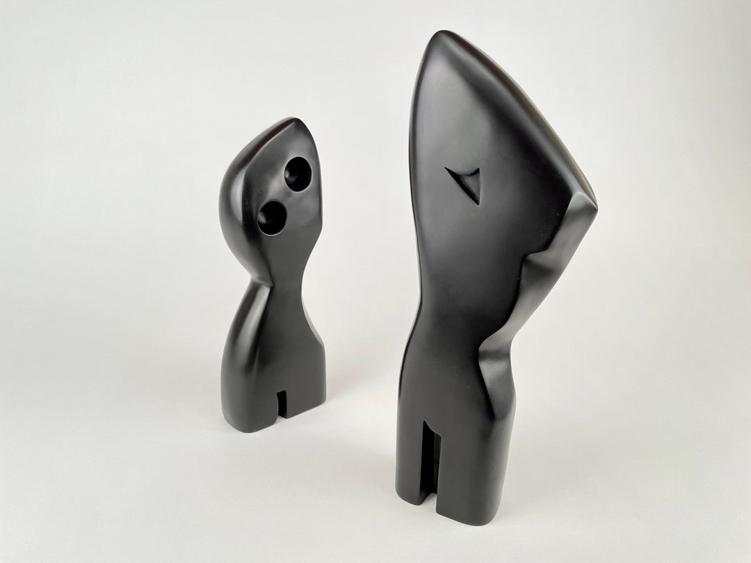 Abstract Standing Male and Female Form Statues - Etsy