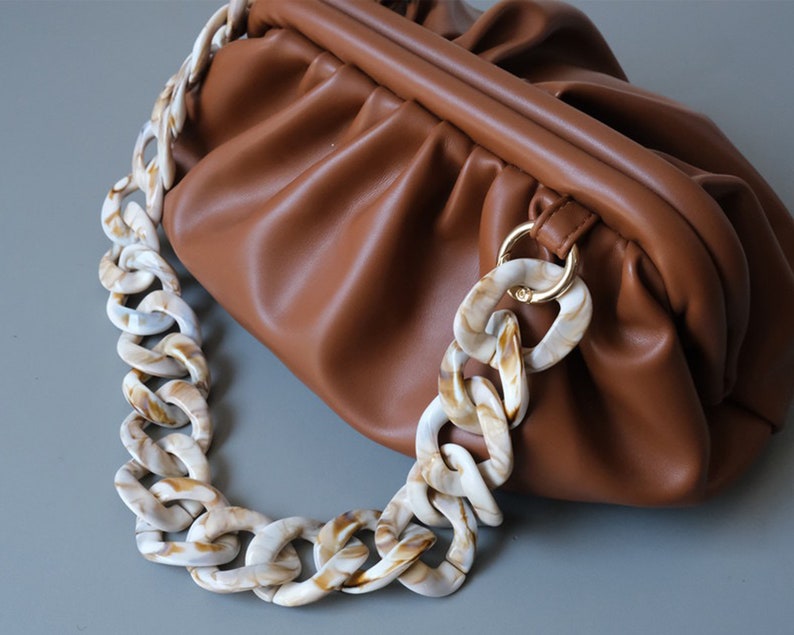 Resin Chainacrylic High Quality Purse Chainmetal Crossbody | Etsy