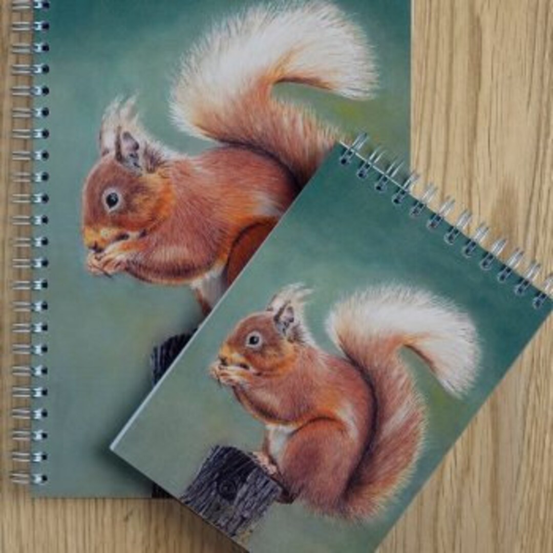 Time For a Treat Squirrel Notebook - Etsy.de