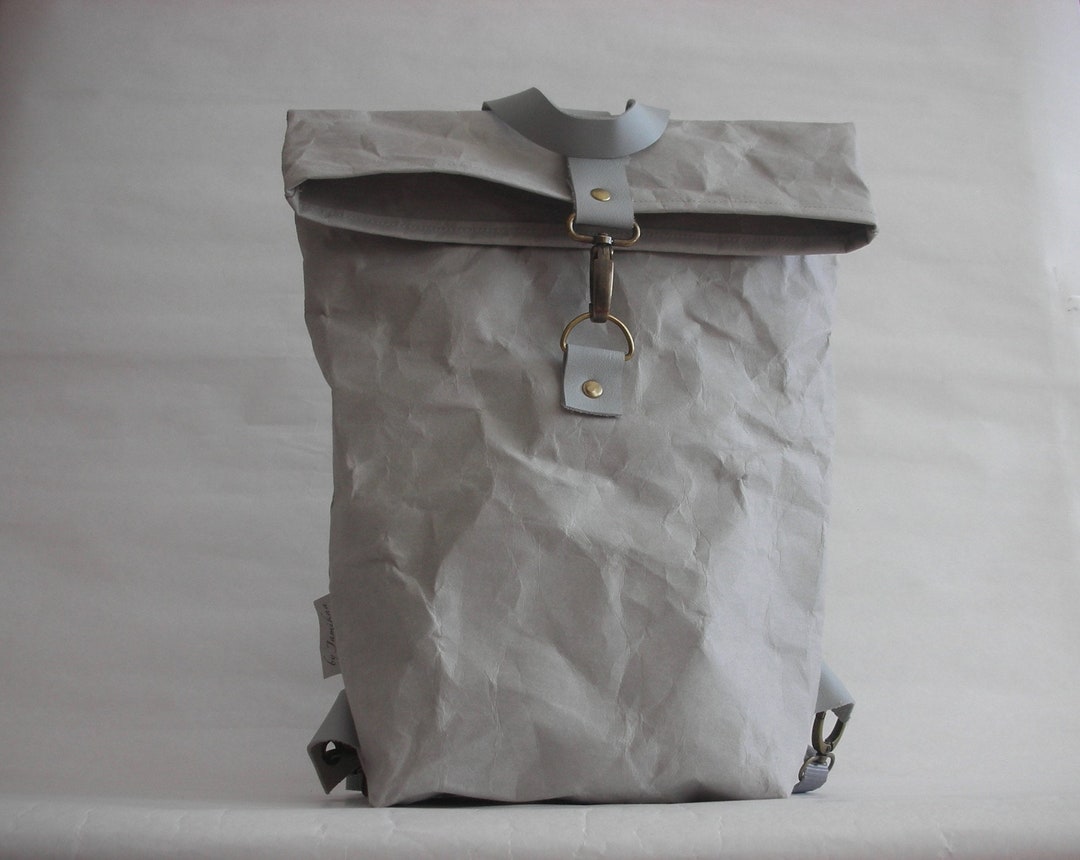 Urbaner Rucksack Stone Waschbare Papiertasche, Vegane Tasche ...