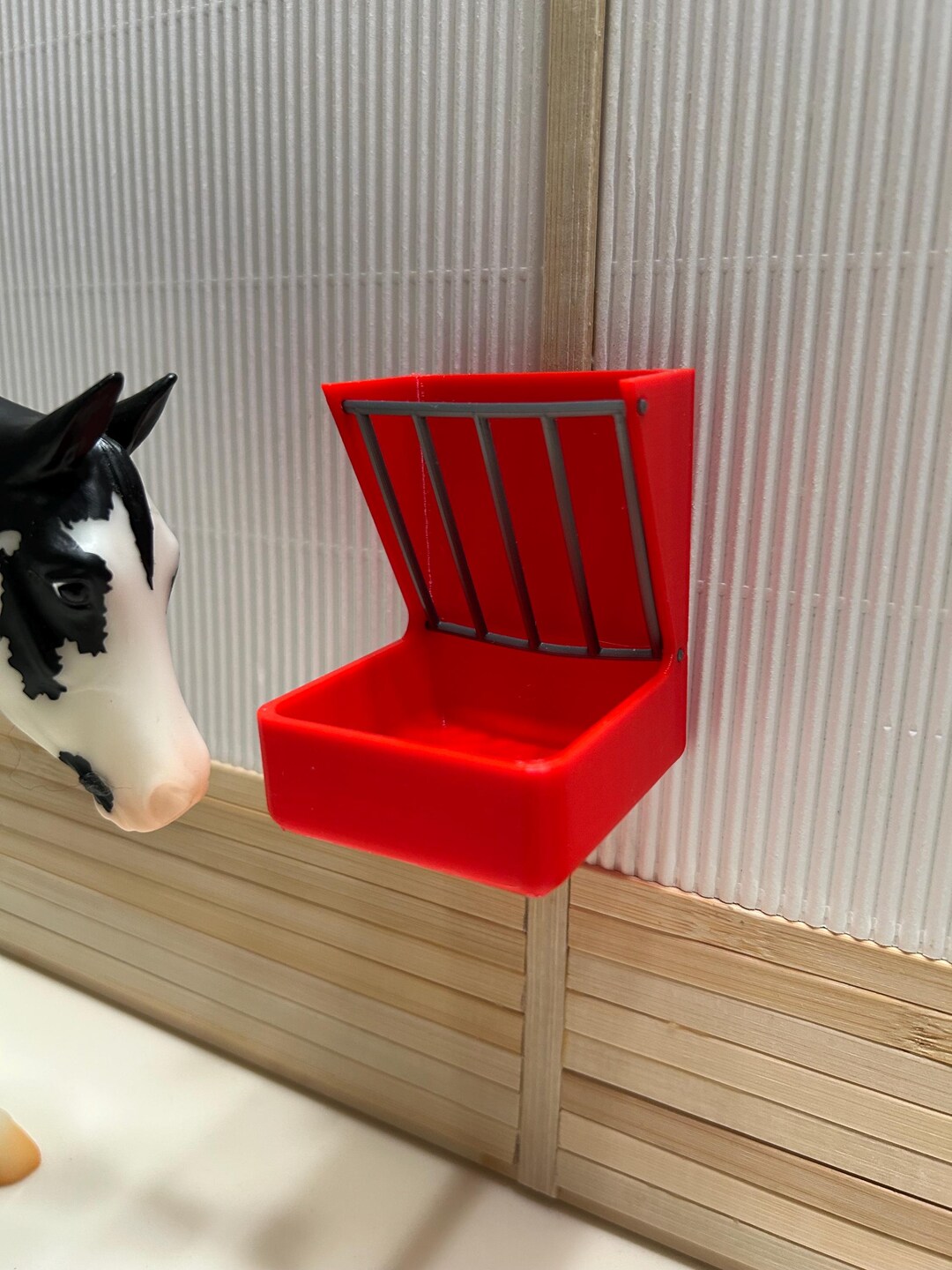 Model Horse Hay Feeder Bucket (1:9) Traditional Scale - Etsy