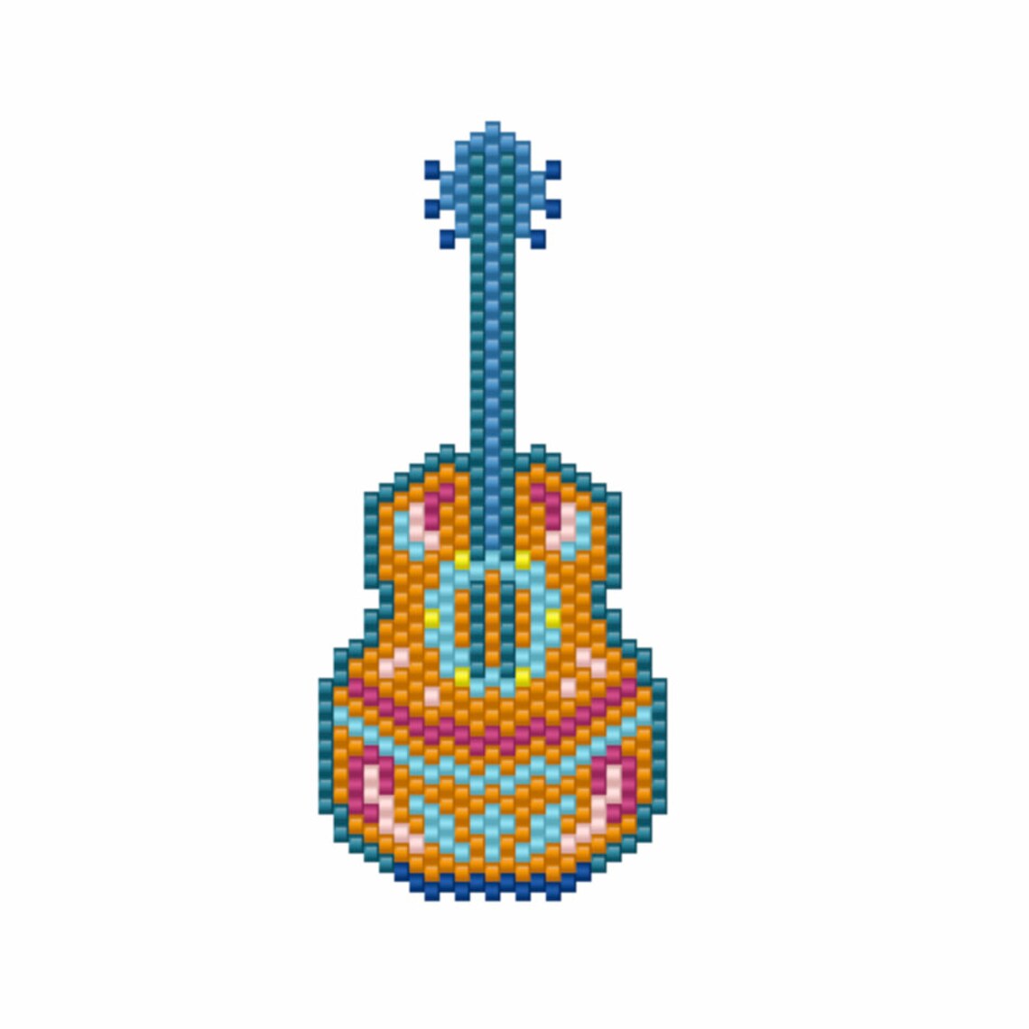 Guitar Pattern - Etsy
