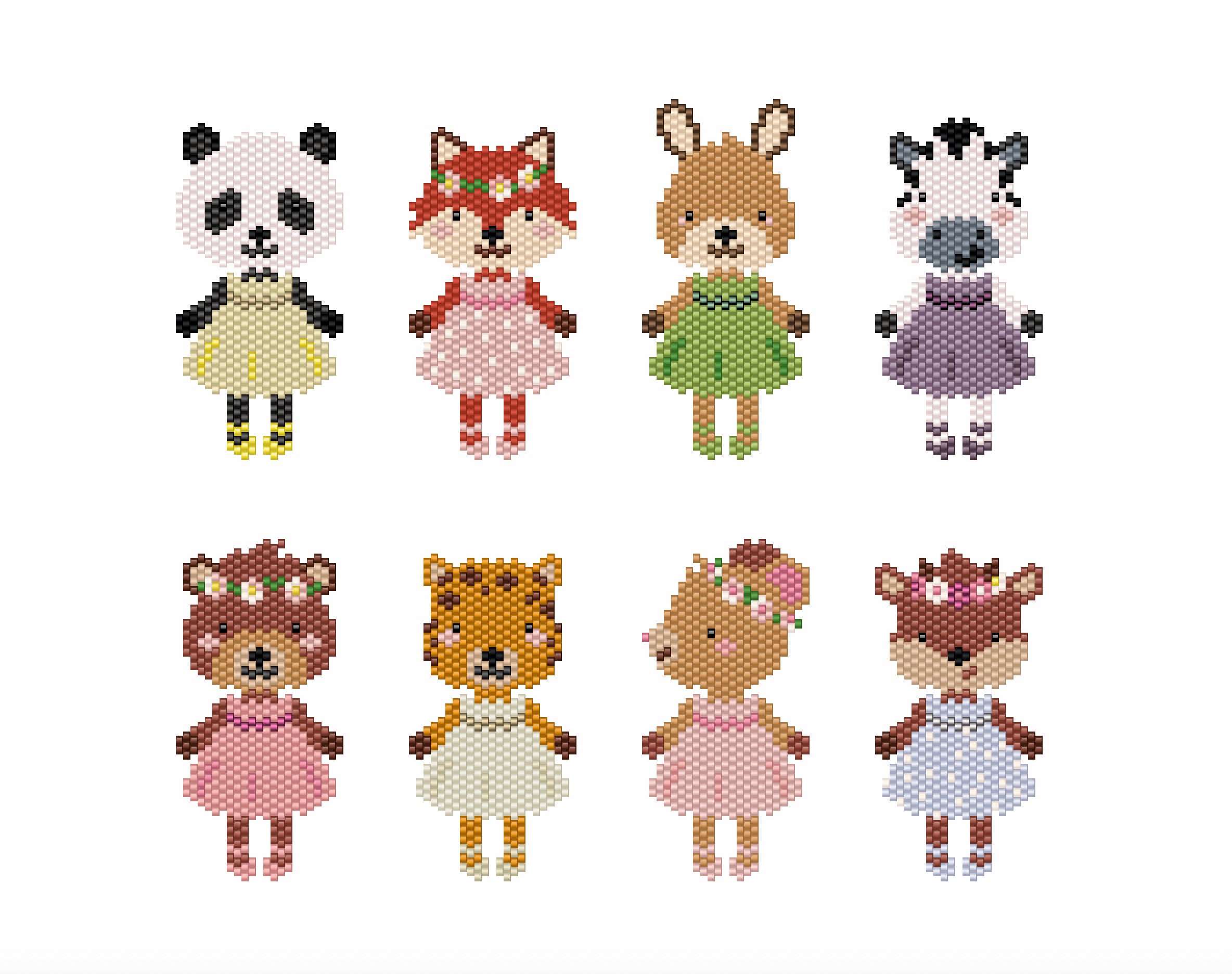 Set of 8 Patterns to Make a Mobile - Etsy