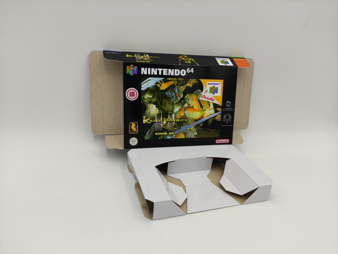 Killer Instinct Gold - Box With Insert Option - PAL - N64 - Thick ...