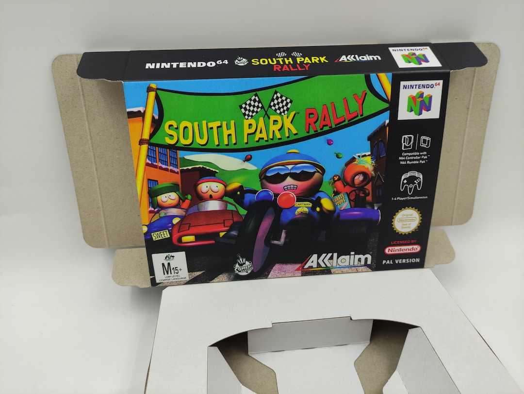 South Park Rally - Box With Inner Tray Option - AU PAL - N64 - Thick ...