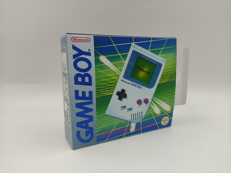 Game Boy Classic - Replacement - Console Box - Box Only - Gray ...