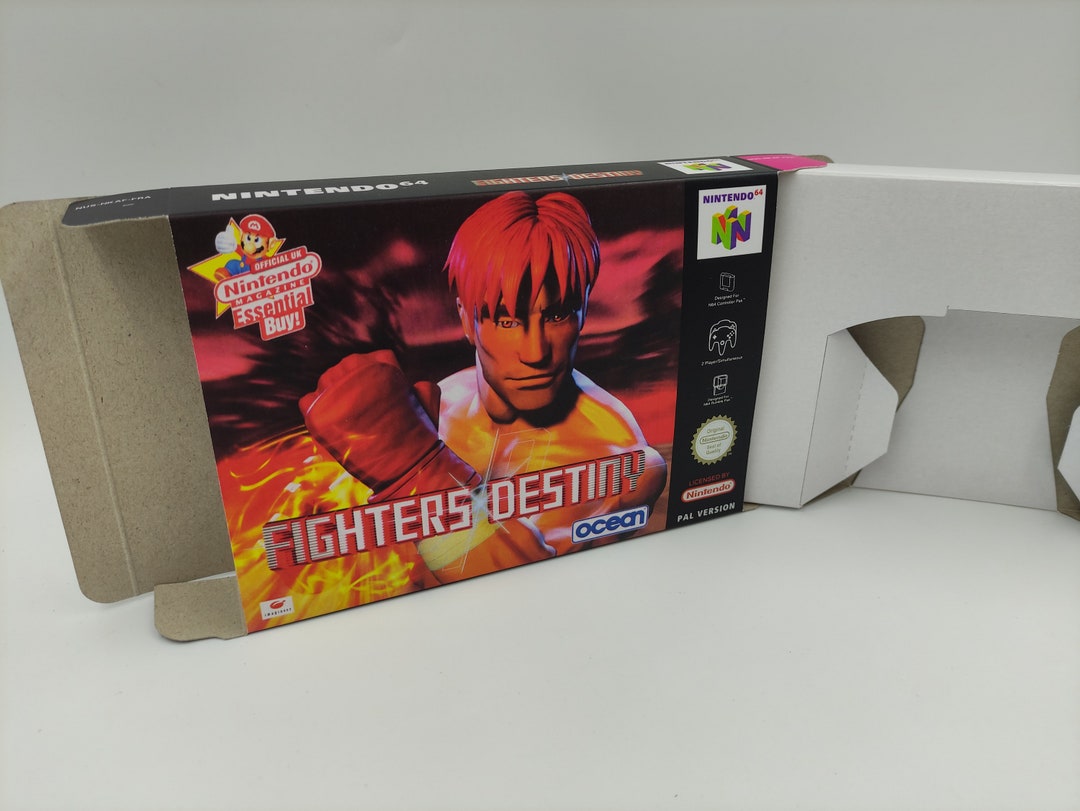 Fighter's Destiny - Box With Inner Tray Option - PAL Region - N64 ...