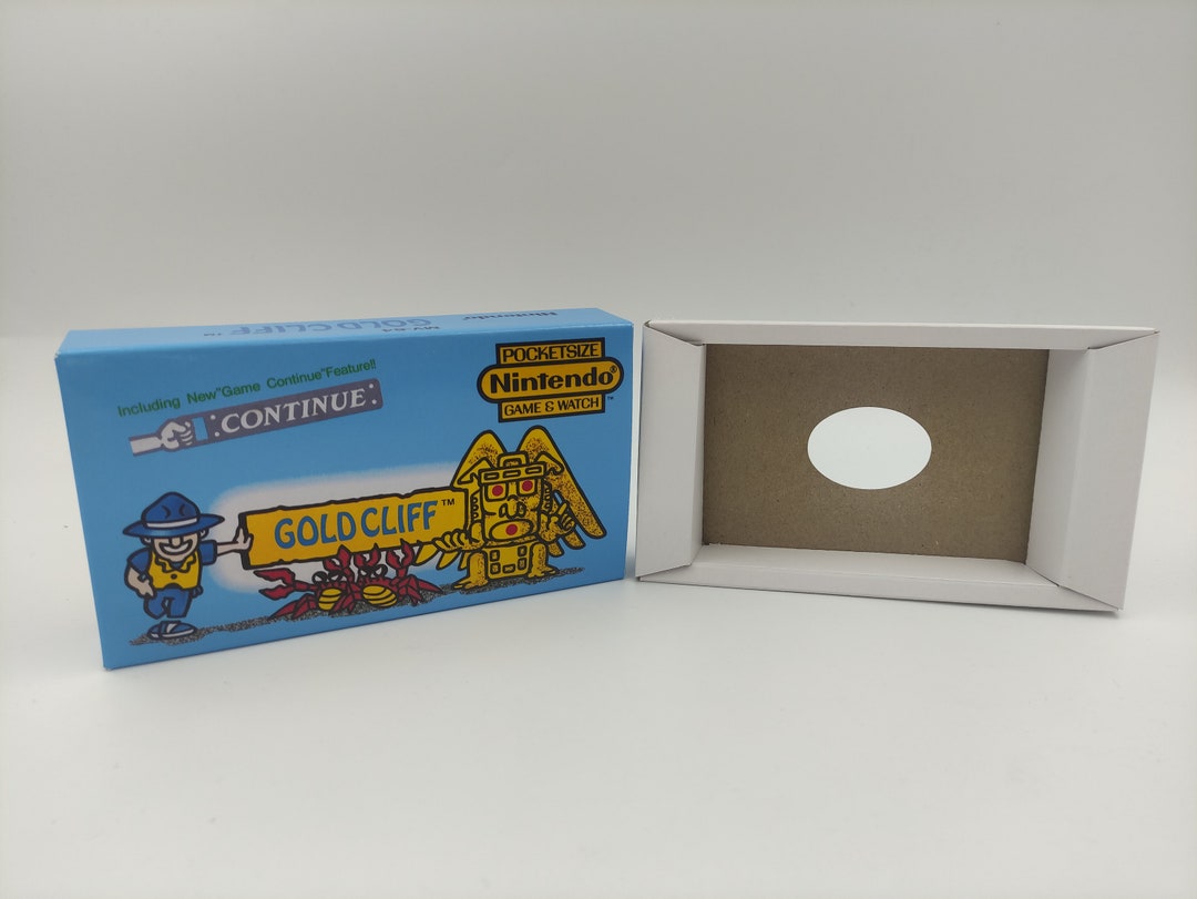 Game & Watch - Gold Cliff - Multi Screen - Replacement Box and Tray ...