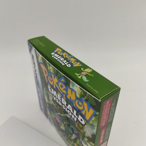 Pokemon Emerald - Replacement Box With Inner Tray Option - Game Boy ...