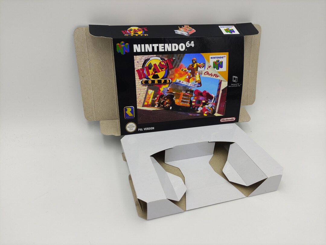 Blast Corps - Box With Inner Tray Option - PAL or NTSC Region - N64 ...