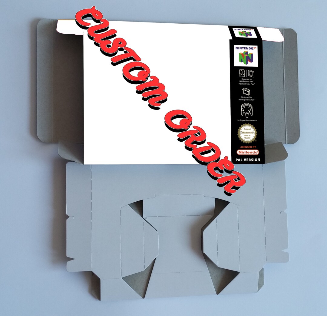 N64 Custom Boxes. Ask Before Buying About the Availability of the Boxes ...
