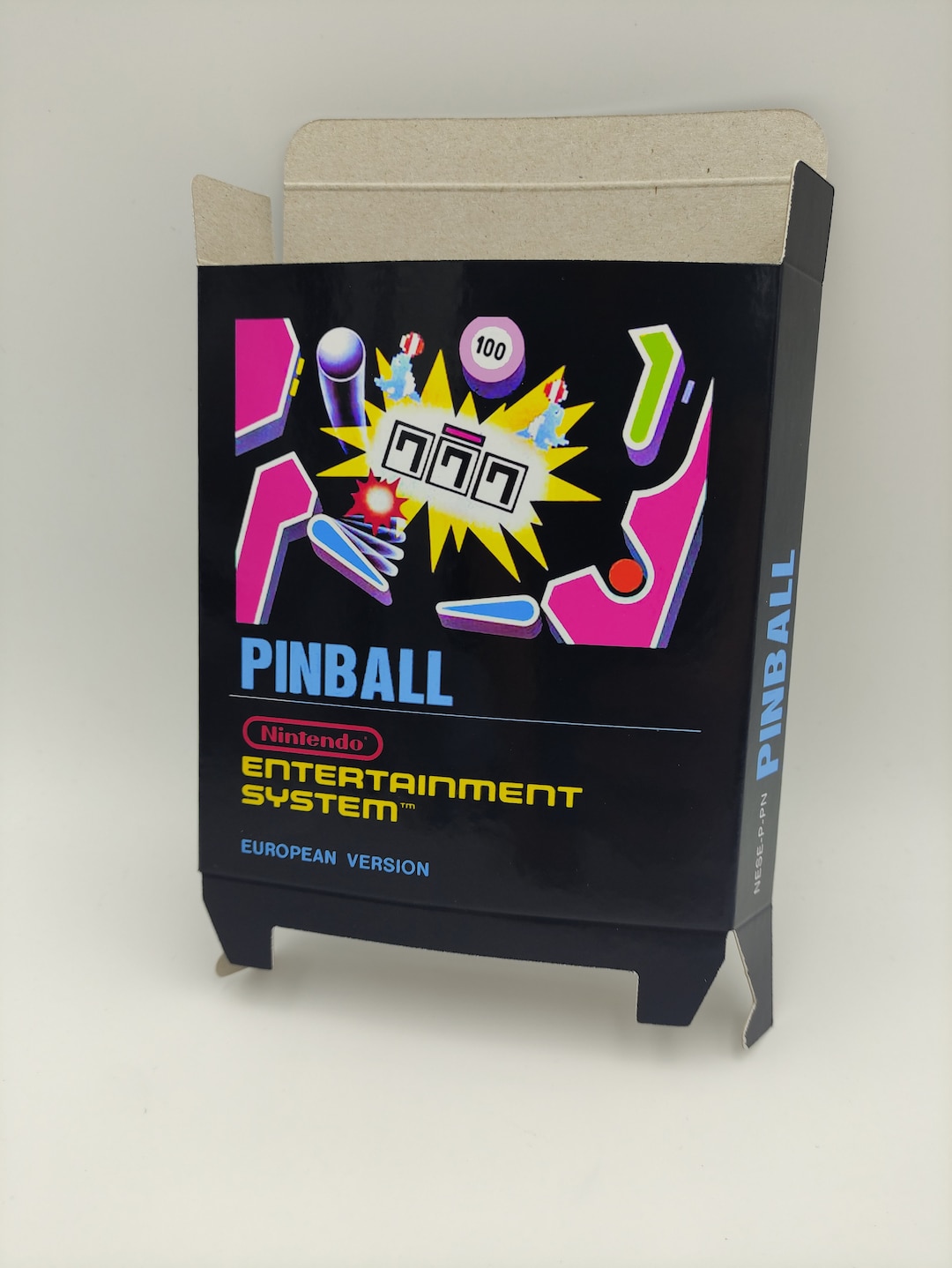 Pinball - Replacement Small Box, Dust Cover, Block - NES - Thick ...