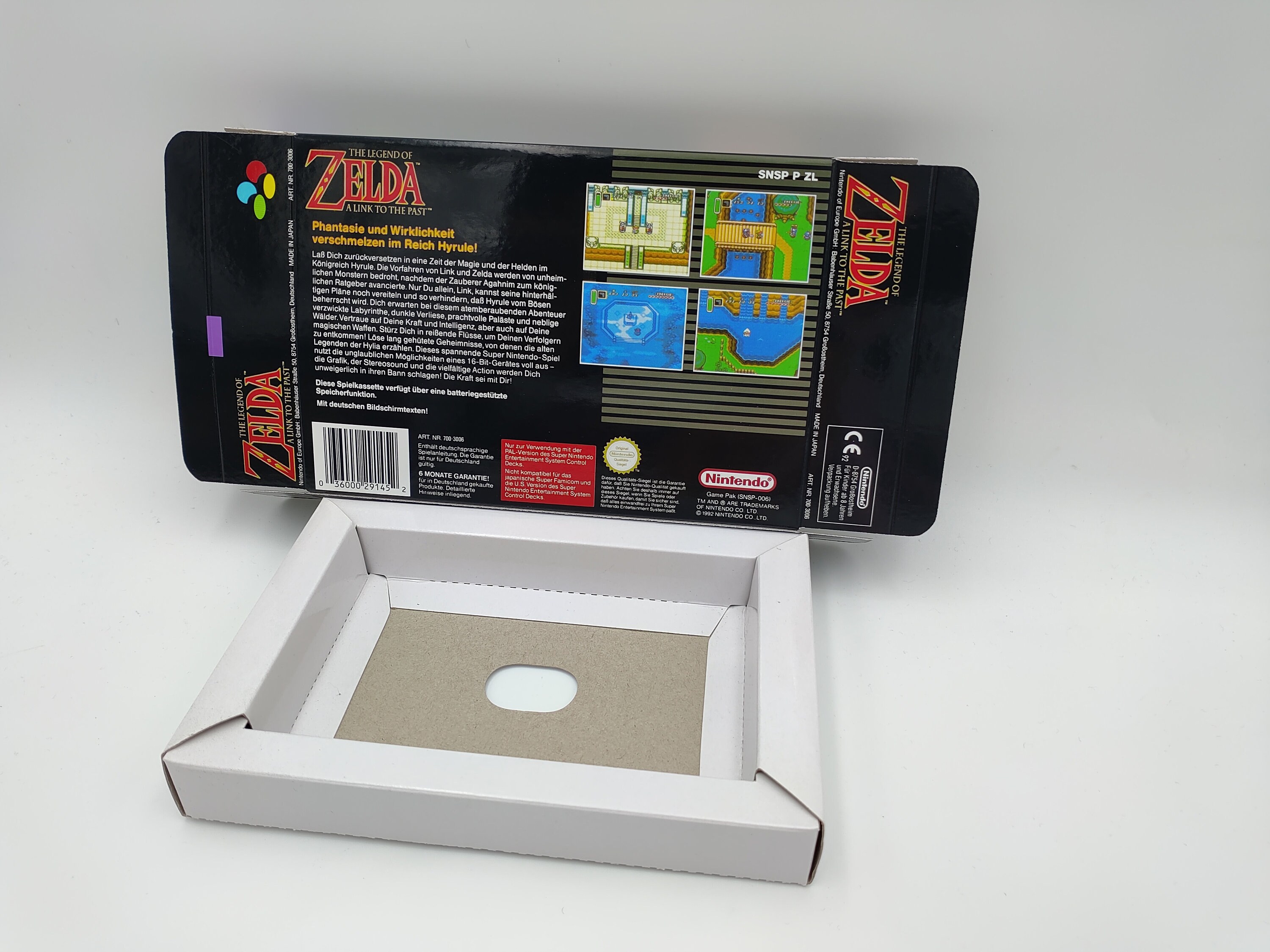 The Legend of Zelda a Link to the Past Box With Inner Tray - Etsy Canada