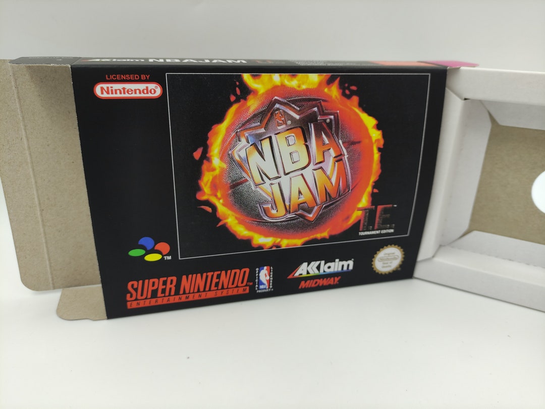 NBA Jam Tournament Edition - Replacement Box With Inner Tray Option ...