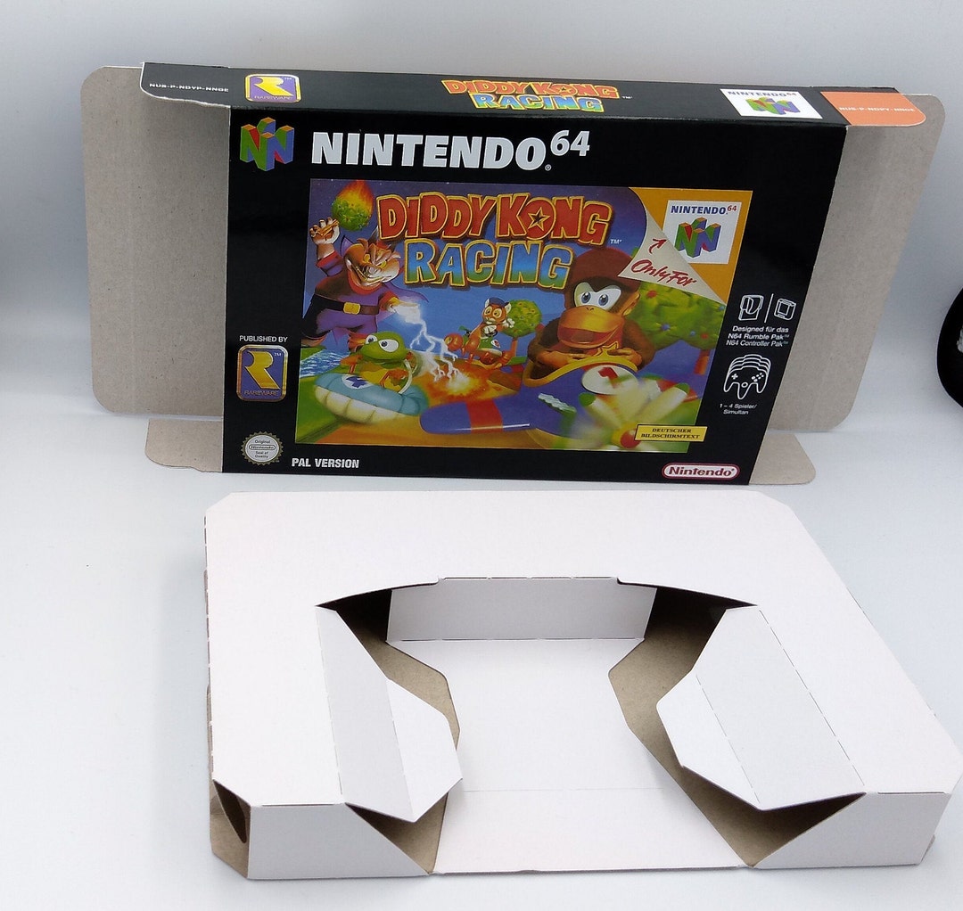 Diddy Kong Racing - Box With Inner Tray Option - NTSC, PAL or ...