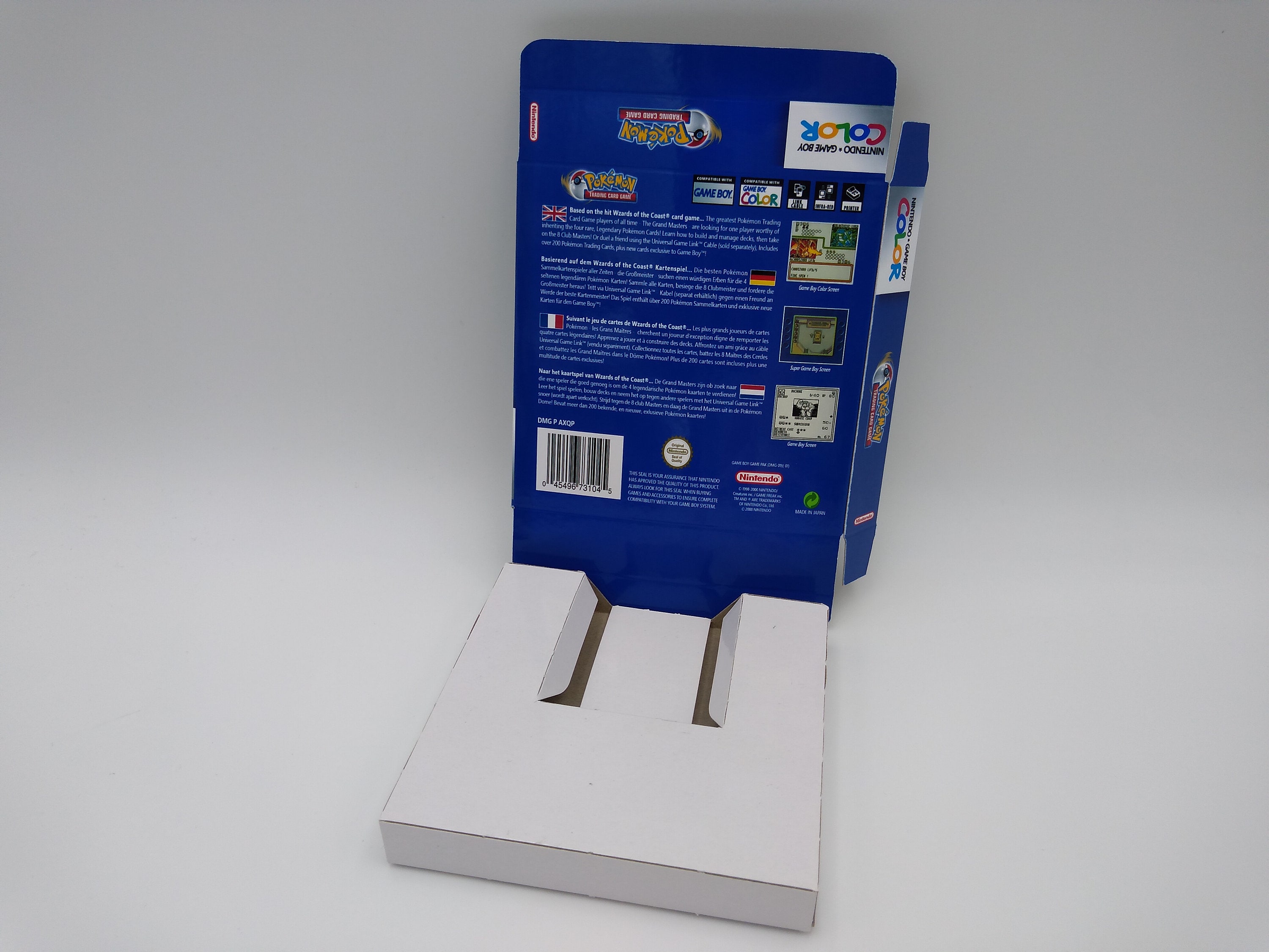 Pokemon Trading Card Game box with insert option Game boy | Etsy