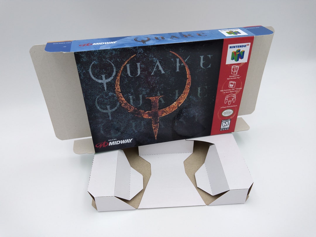 Quake 64 - Box With Inner Tray Option - NTSC or PAL - N64 - Thick ...