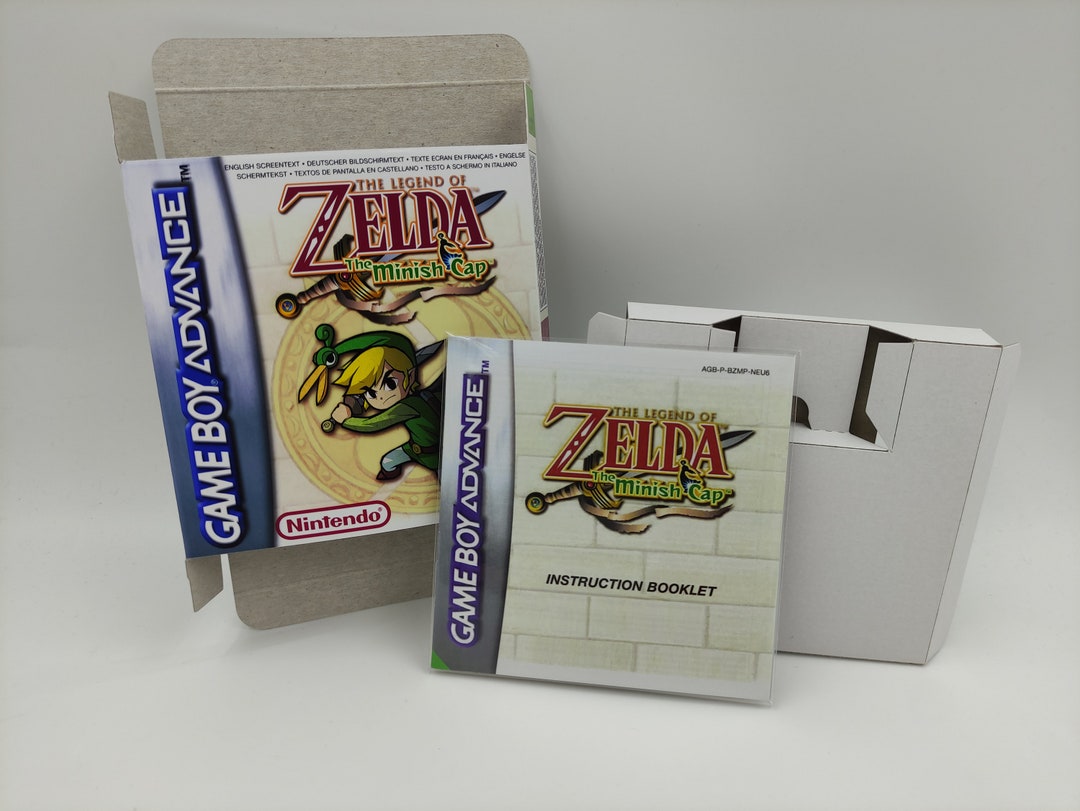 The Legend of Zelda the Minish Cap - Game Boy Advance/ GBA ...