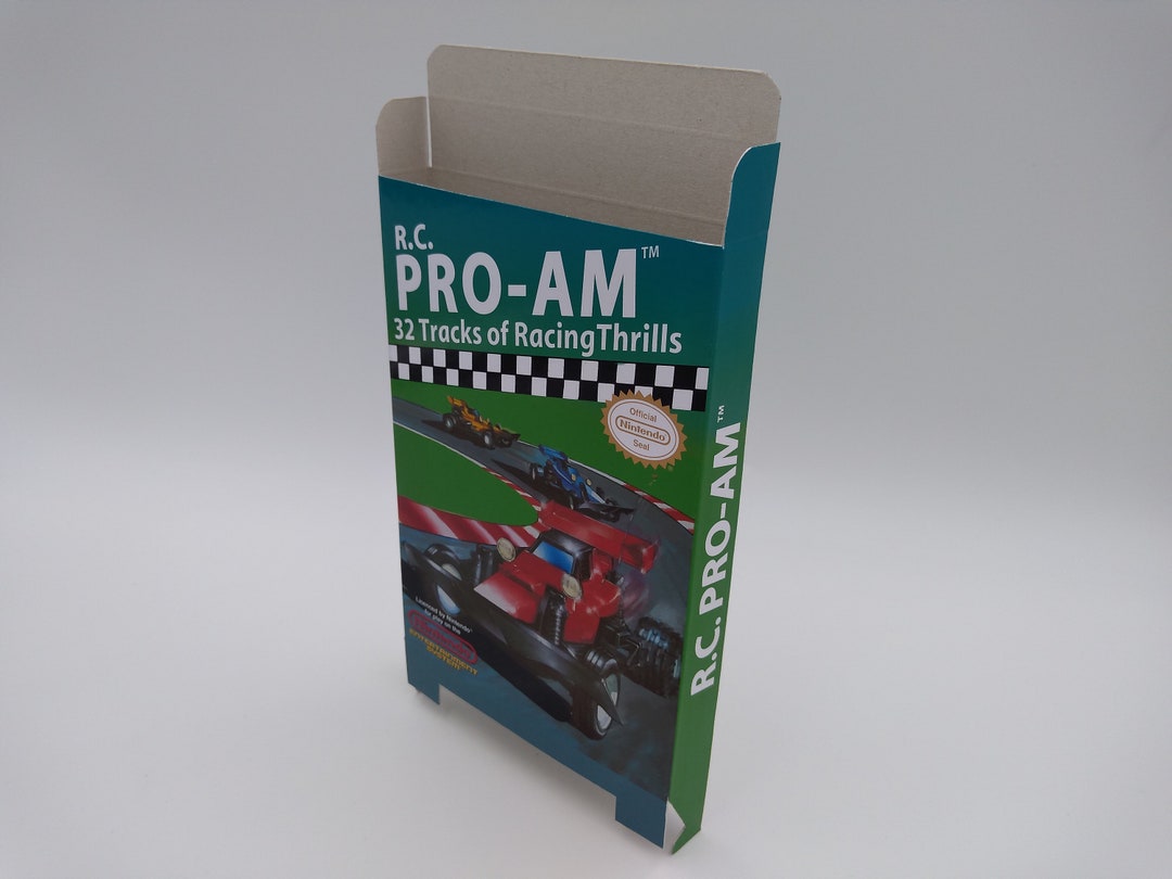 R.C. Pro-am - Replacement Box, Dust Cover, Block - NES - NTSC or PAL ...