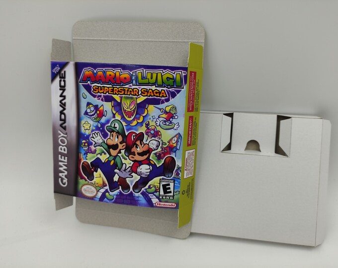 Mario and Luigi: Superstar Saga - Game Boy Advance/ GBA - NTSC or PAL ...