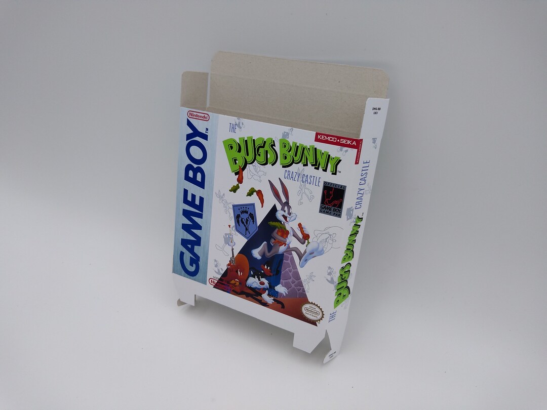 Bugs Bunny Crazy Castle - Game Boy/ GB - Replacement Box With Inner ...