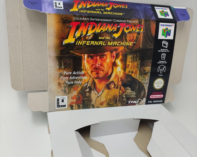 Indiana Jones and the Infernal Machine - Box With Inner Tray Option ...