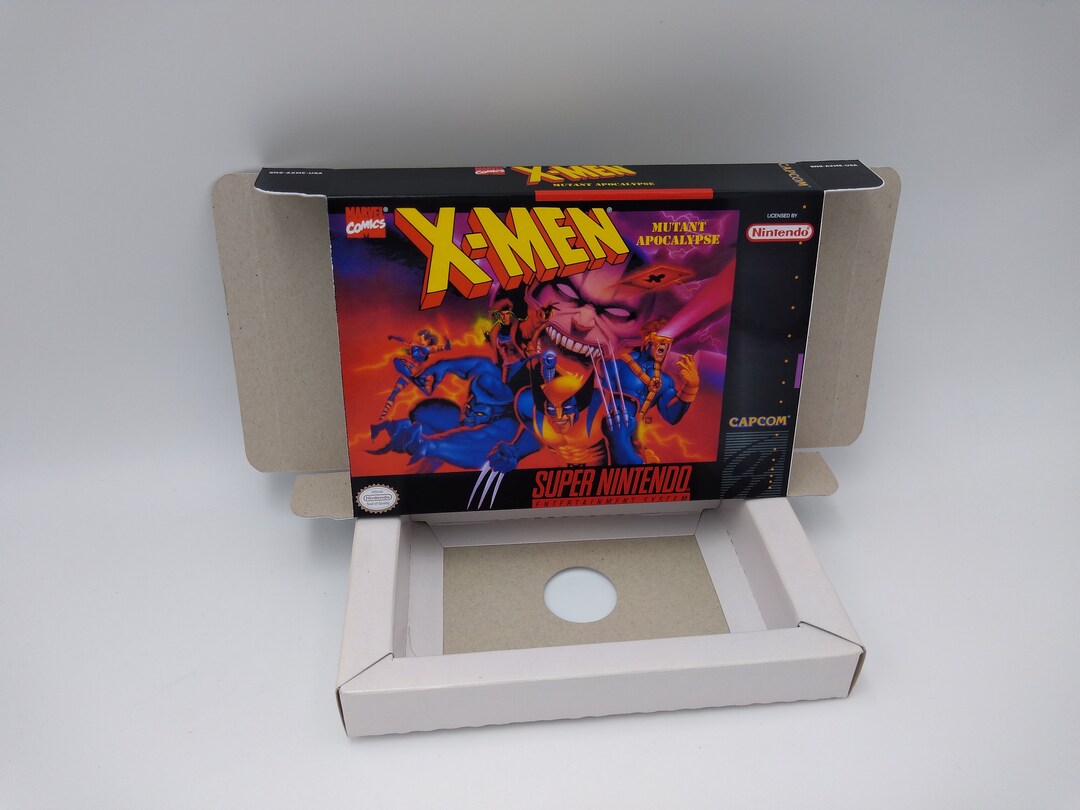 X Men Mutant Apocalypse - Replacement Box With Inner Tray Option - NTSC ...