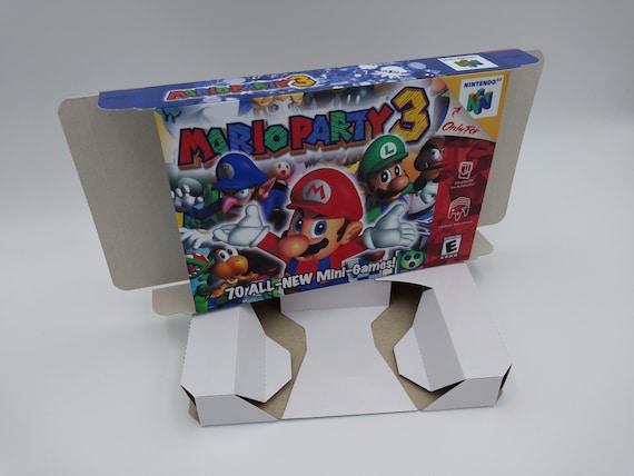 Mario Party 3 Box With Inner Tray Option PAL Australian - Etsy