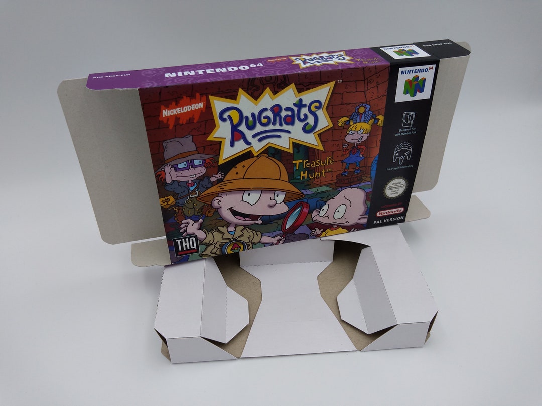 Rugrats Treasure Hunt - Box With Inner Tray Option - PAL or Australian ...
