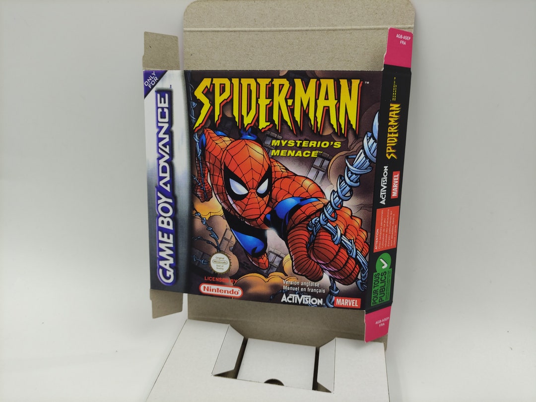 Spider-man: Mysterio's Menace - Replacement Box With Inner Tray Option ...
