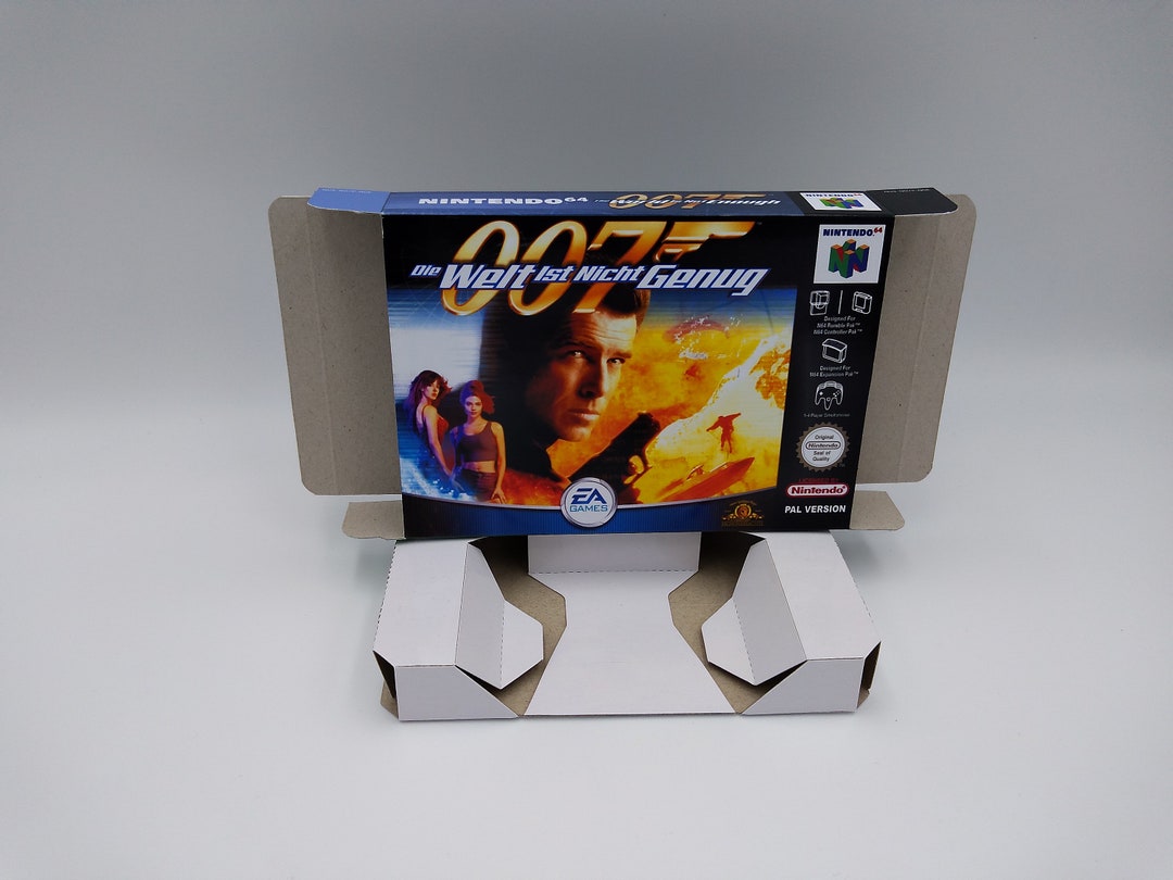 007 the World is Not Enough - Box With Inner Tray Option - PAL - N64 ...