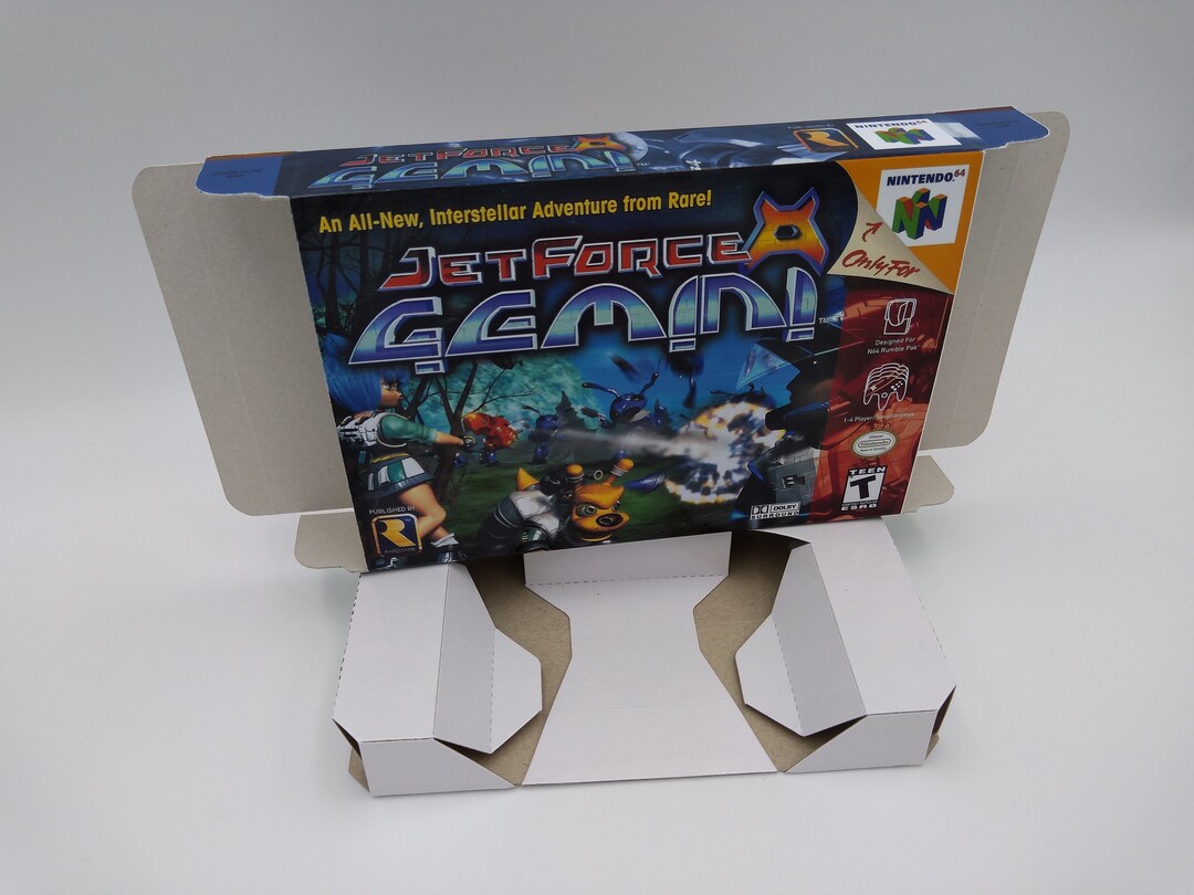Jet Force Gemini Box With Inner Tray Option NTSC or PAL Nintendo 64 ...