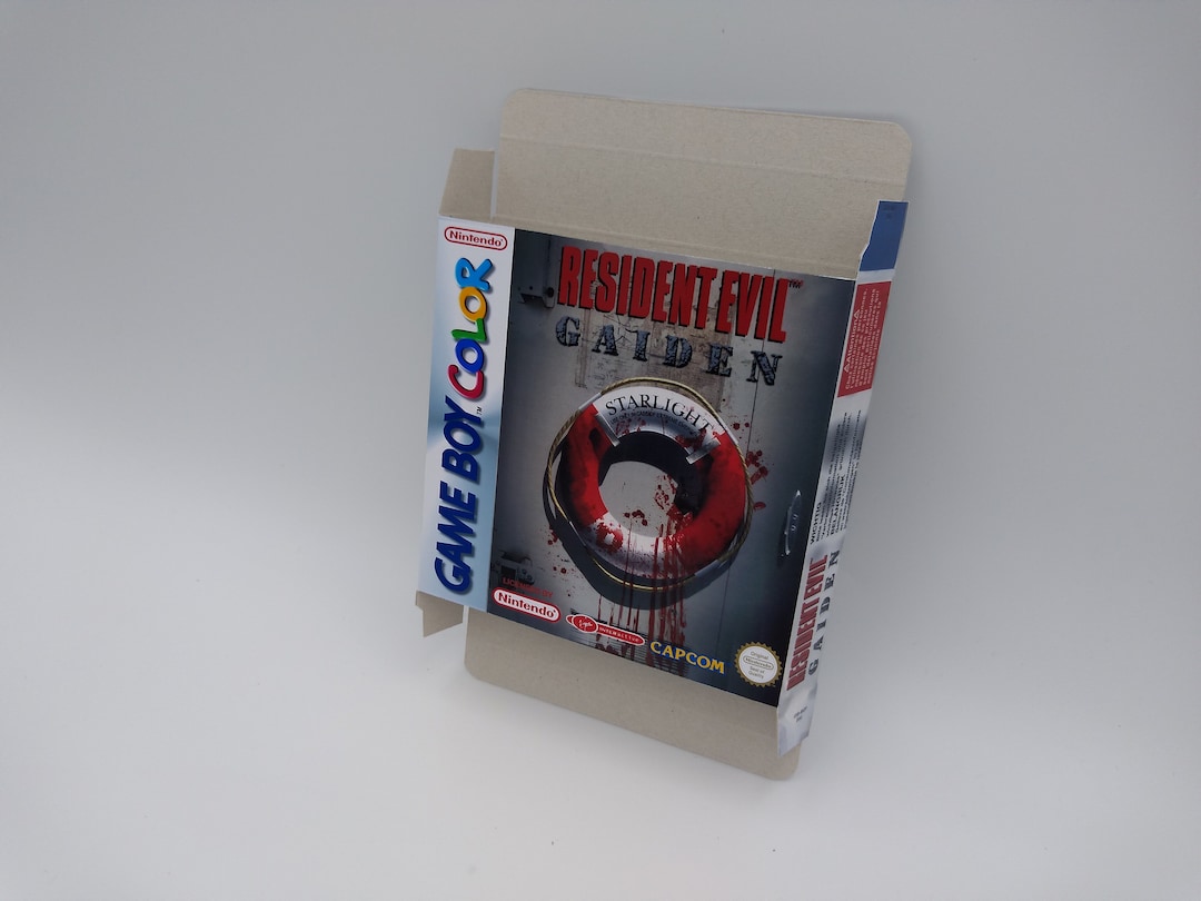 Resident Evil Gaiden - Replacement - Game Boy Color - Box With Inner ...