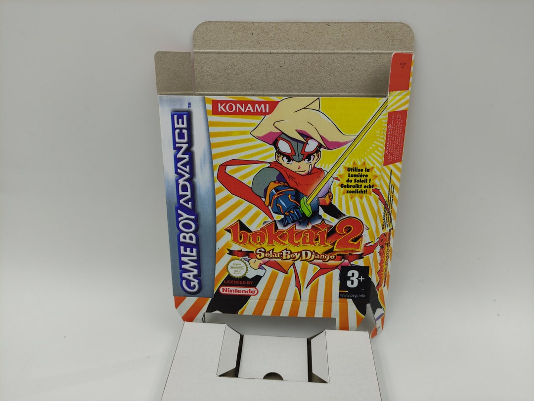 Boktai 2 Solar Boy Django - Replacement Box With Inner Tray Option ...