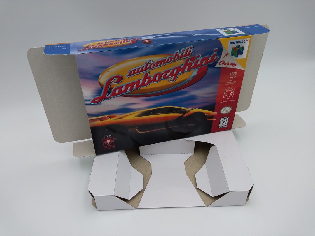 Automobili Lamborghini - Box With Inner Tray Option - NTSC, PAL or ...