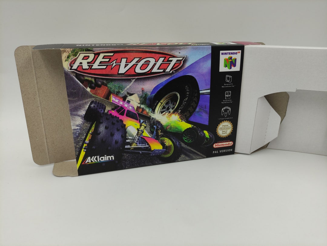 Revolt - Box With Inner Tray Option - PAL Region - N64 - Thick ...