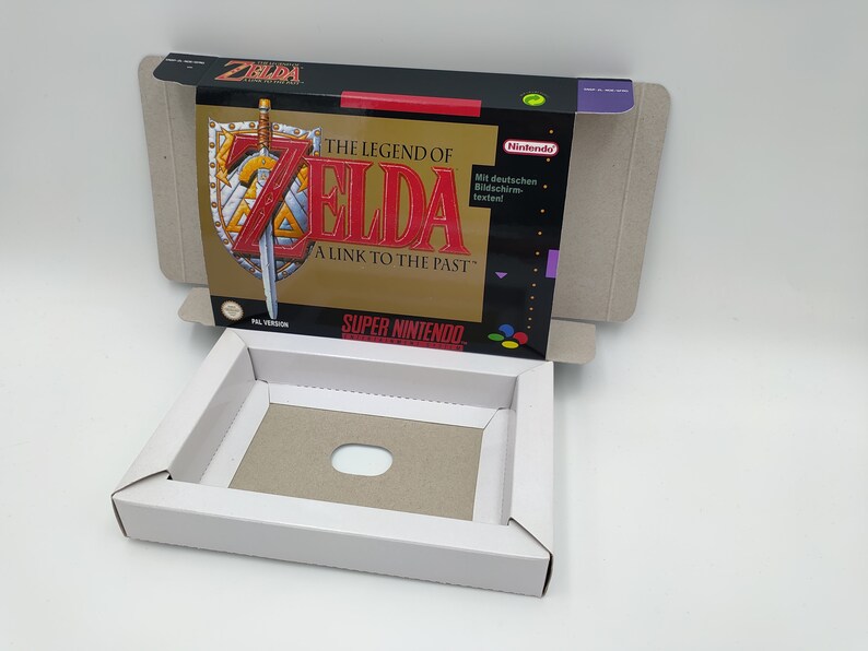 The Legend of Zelda a Link to the Past Box With Inner Tray | Etsy