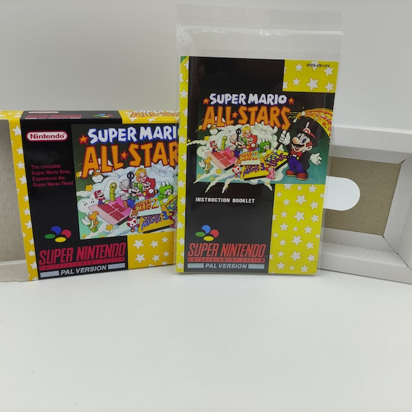 Super Mario All Stars Box - Etsy