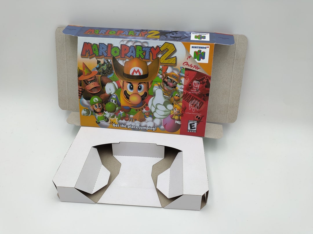 Mario Party 2 - Box With Inner Tray Option - PAL, Australian PAL or ...