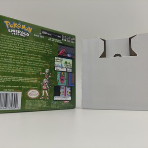 Pokemon Emerald - Replacement Box With Inner Tray Option - Game Boy ...