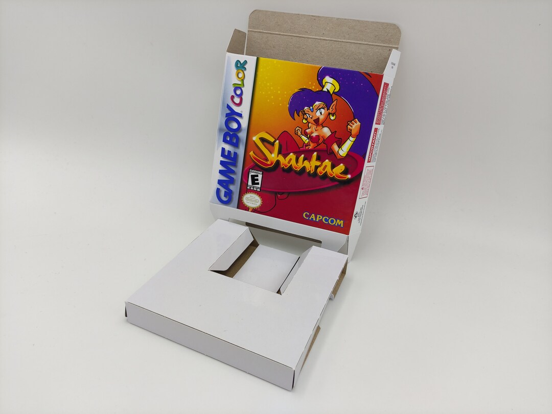 Shantae - Replacement - Game Boy Color - Box With Inner Tray Option ...