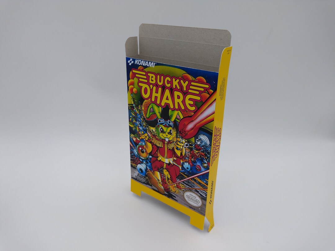 Bucky O'hare - Replacement Box, Dust Cover, Block - NES - NTSC or PAL ...