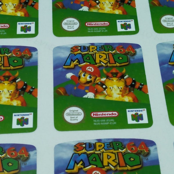Super Nintendo Replacement Stickers - Etsy