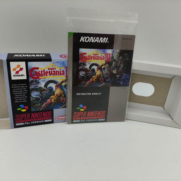 Super Castlevania Snes - Etsy