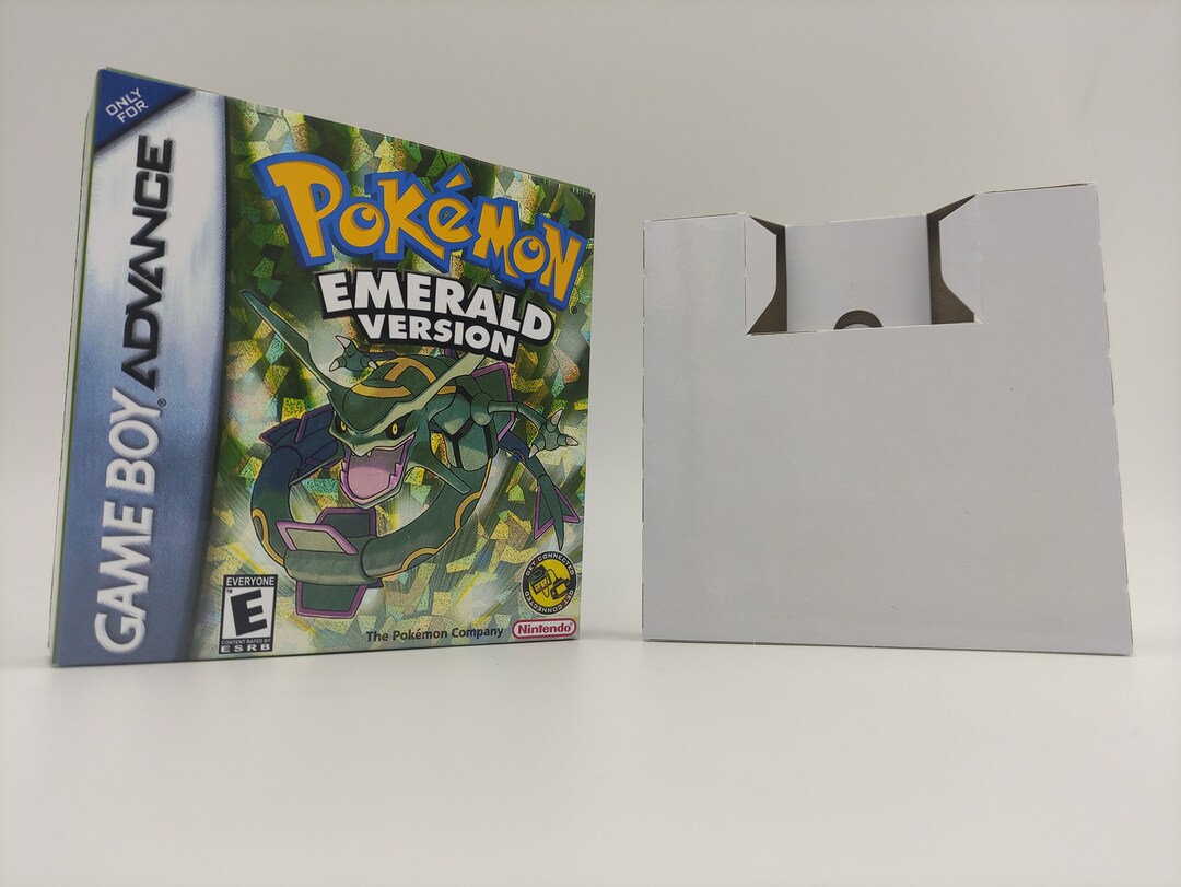 Pokemon Emerald - Replacement Box With Inner Tray Option - Game Boy ...