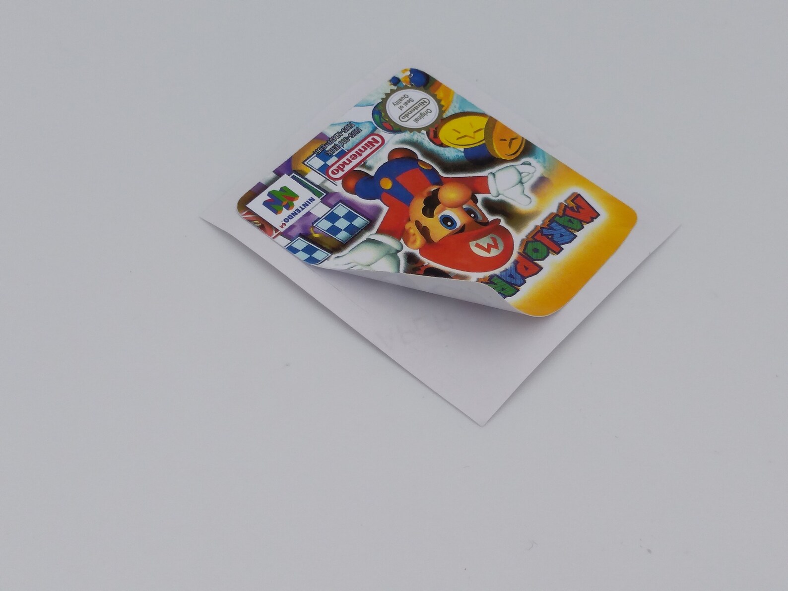 Mario Party 3 - Label/ Sticker for Nintendo 64 Cartridge - Replacement ...