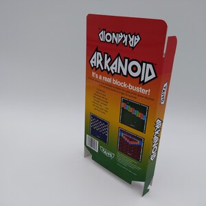 Arkanoid - Replacement Box, Dust Cover, Block - NES - Thick Cardboard ...