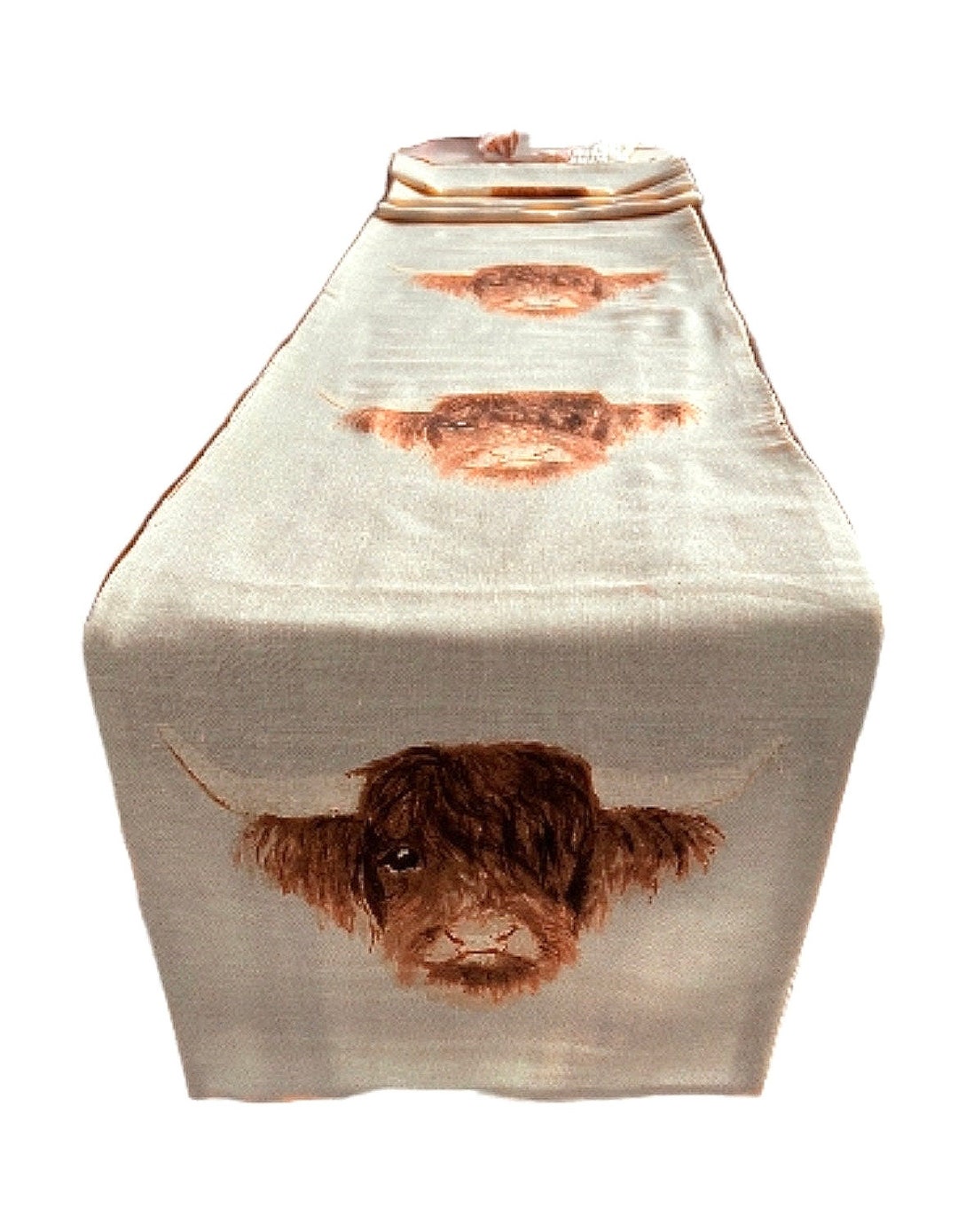 Highland Cow, Table Runner, 1m, 1.5m, 2m, Length X 30cm, Gift Idea - Etsy